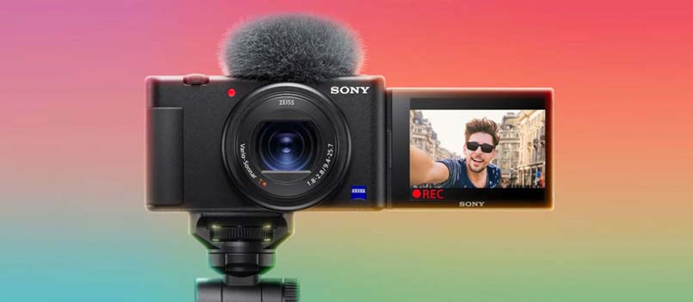 Sony Cyber-shot ZV-1 Content Creator Vlogger 20.1MP 2.9x Optical Zoom ...