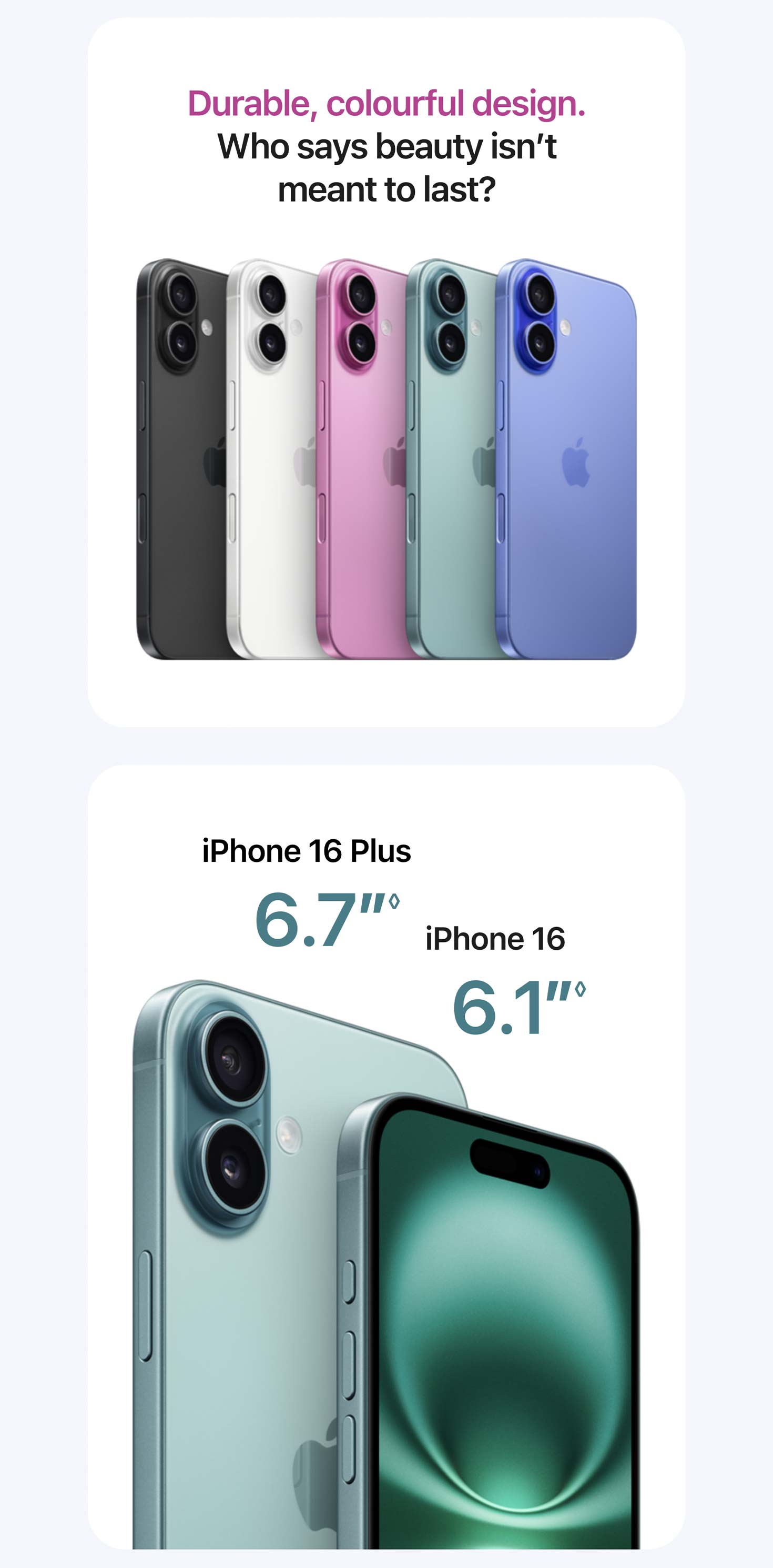 iPhone 16 and iPhone 16 Plus - Pre-Order, Price, Colors & Specs | Best ...